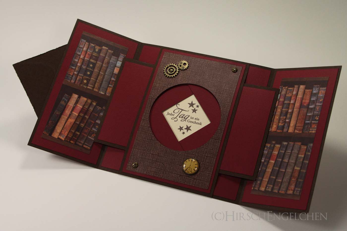 Magic Window Book Card - HirschEngelchen